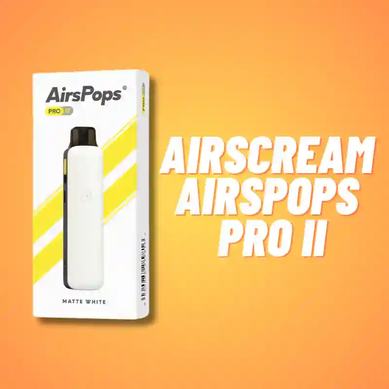 AIRSCREAM AirsPops Pro II Pod Kit - $39.98 | Refillable Vape